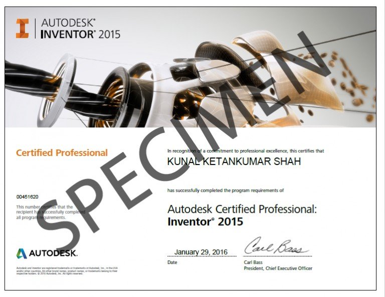 Autodesk Certification – Sai CAD Centre